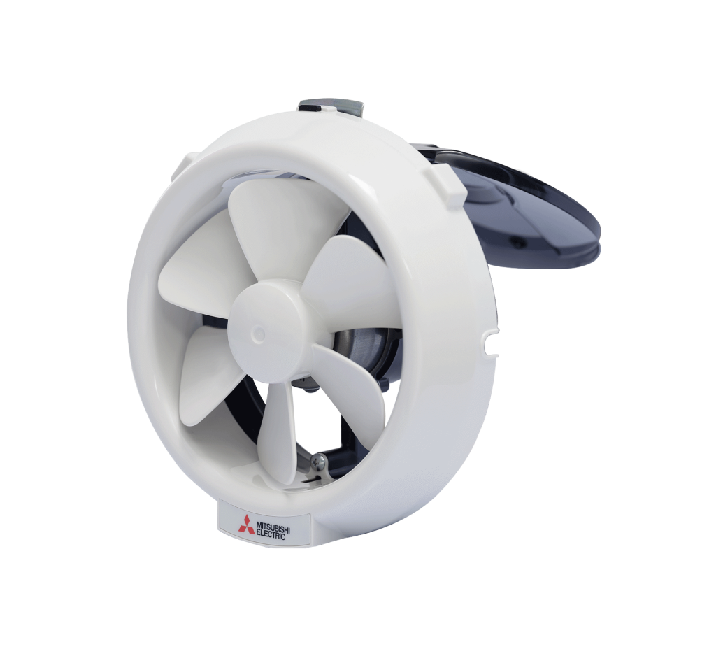 Quạt thông gió ốp vách kính Mitsubishi V-15SL6T - NPP Thiết Bị Điện ...